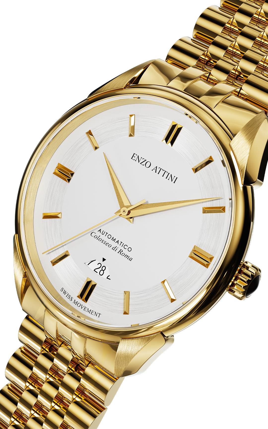 Colosseo di Roma Automatic - President Bracelet / Swiss Movement ...