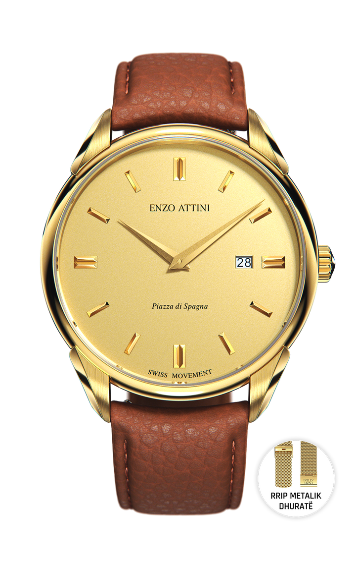 ENZO ATTINI-Dizajni i përjetshëm Italian përqafon saktësinë Zvicerane ...