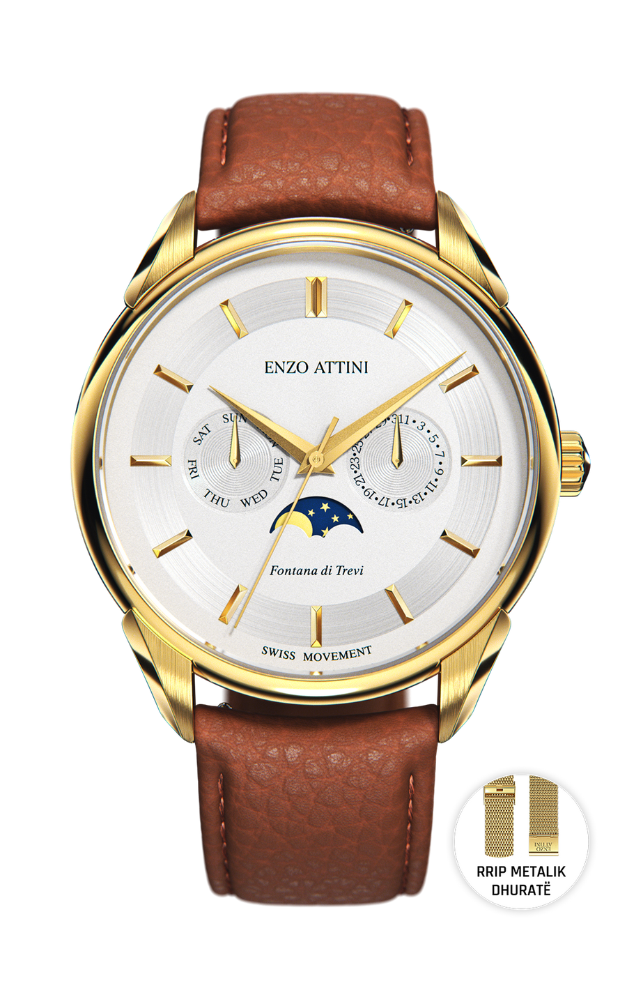 ENZO ATTINI-Dizajni i përjetshëm Italian përqafon saktësinë Zvicerane ...