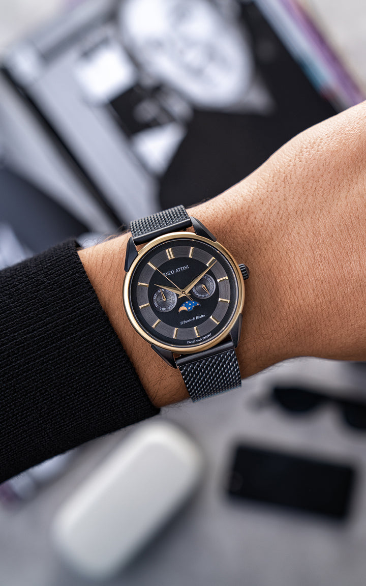 ENZO ATTINI-Dizajni i përjetshëm Italian përqafon saktësinë Zvicerane ...